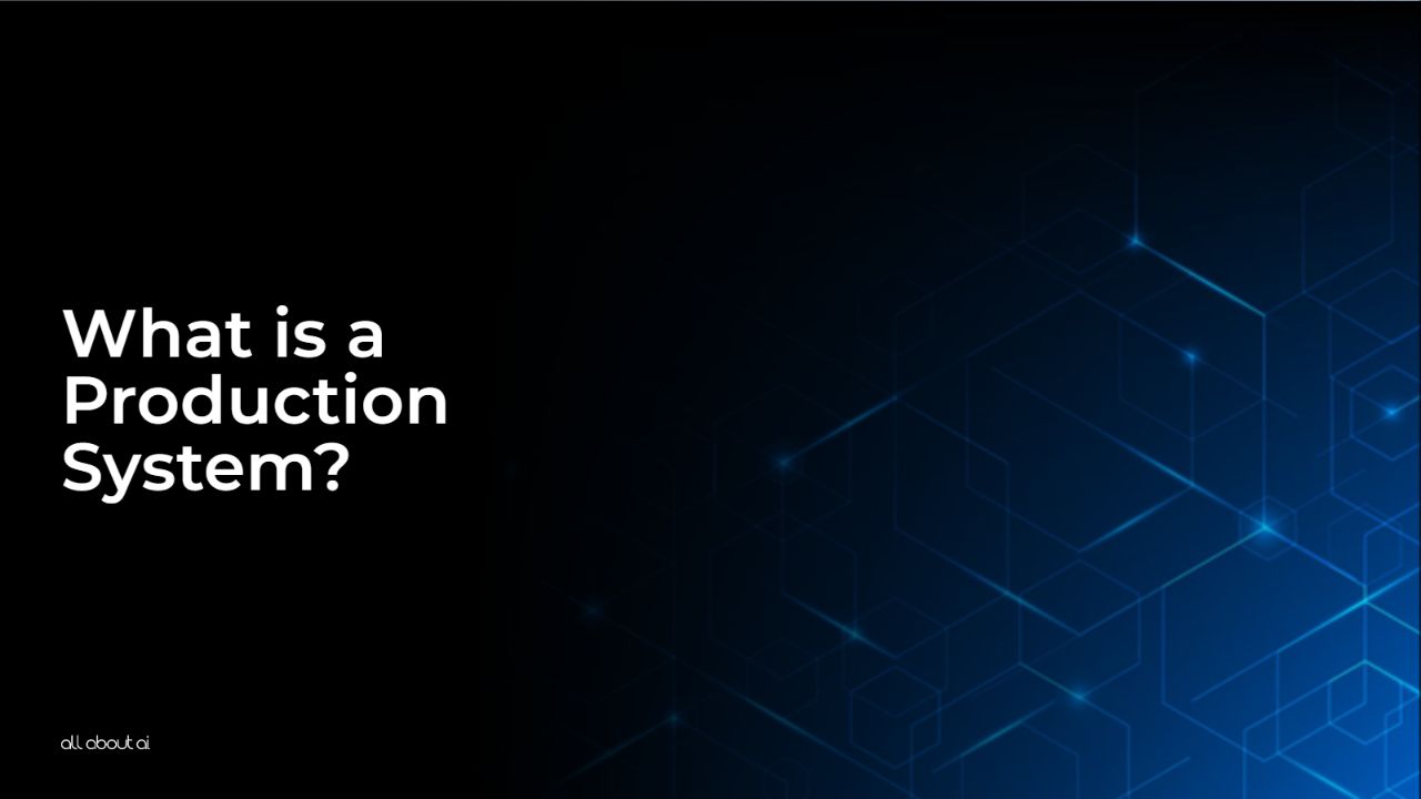 What is a Production System? - All About AI