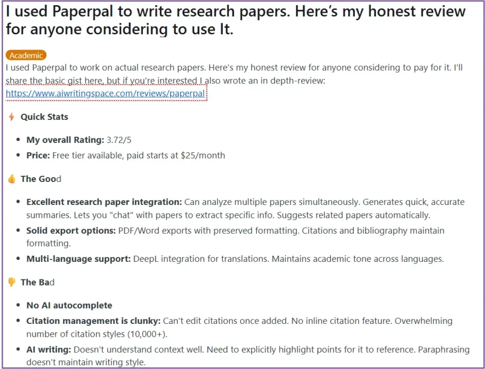 Recensione di Paperpal 2025: La mia valutazione