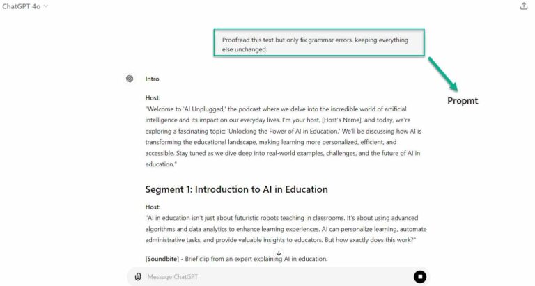 How to Use AI to Proofread for Grammar and Clarity