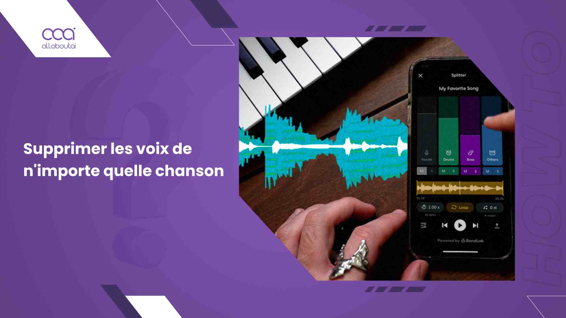 Comment utiliser AI Vocal Remover pour supprimer les voix d'une chanson?