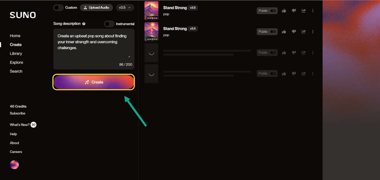 Comment Utiliser Suno AI pour Créer une Chanson en 5 Étapes Faciles