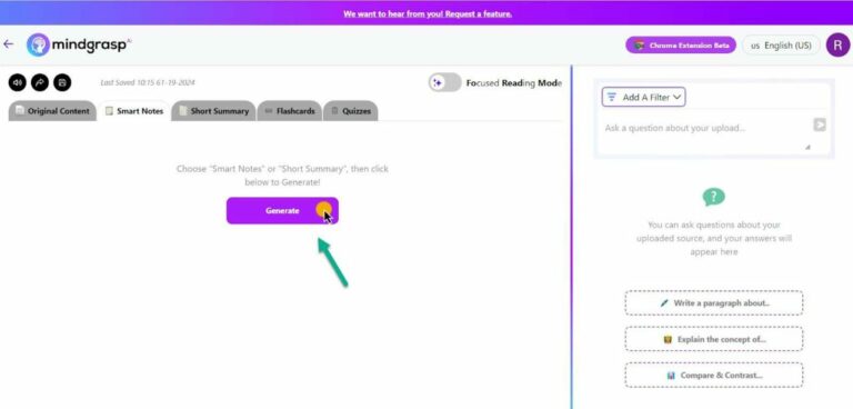 How to Use Mindgrasp AI to Create Study Materials