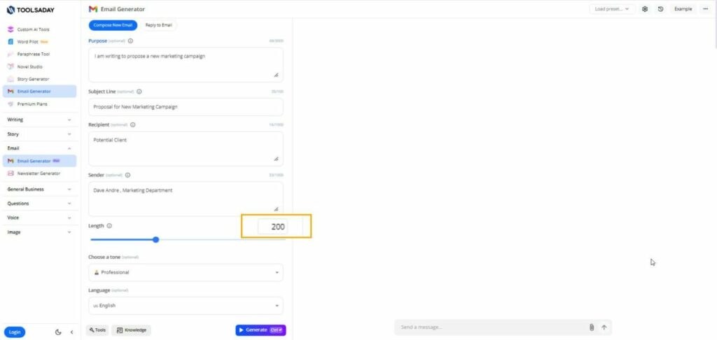 How to Use AI Email Generator to Send Email to Customers