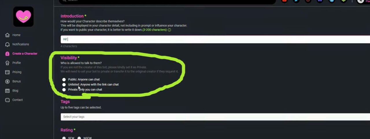 How to Use CrushOn AI to Chat with UGC Characters