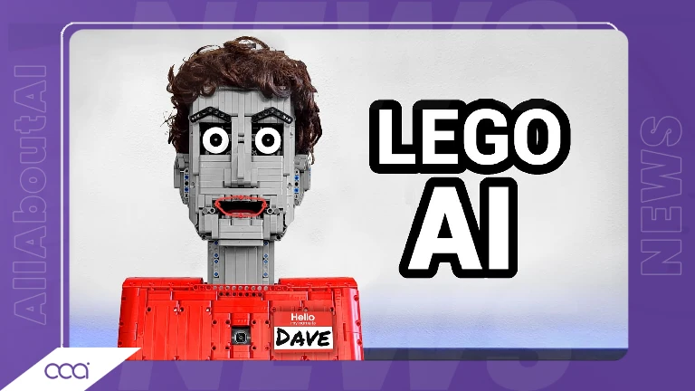 LEGO Unveils World’s First Talking AI Robot Head!