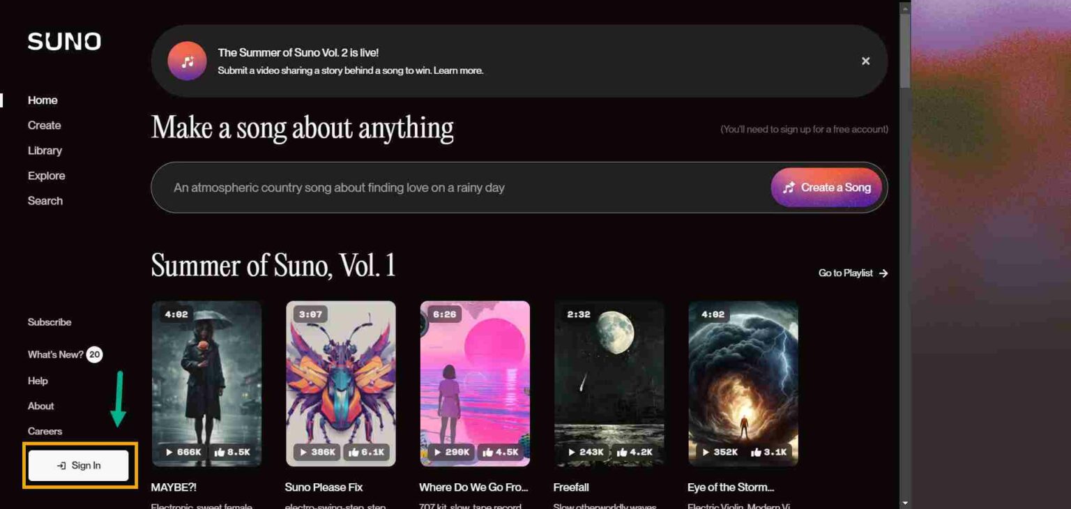 Wie man mit Suno AI in 5 einfachen Schritten ein Lied erstellt