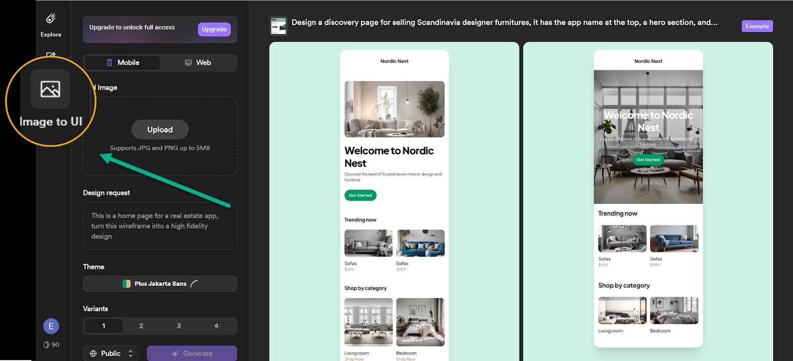 How To Use Galileo AI To Generate UI Designs