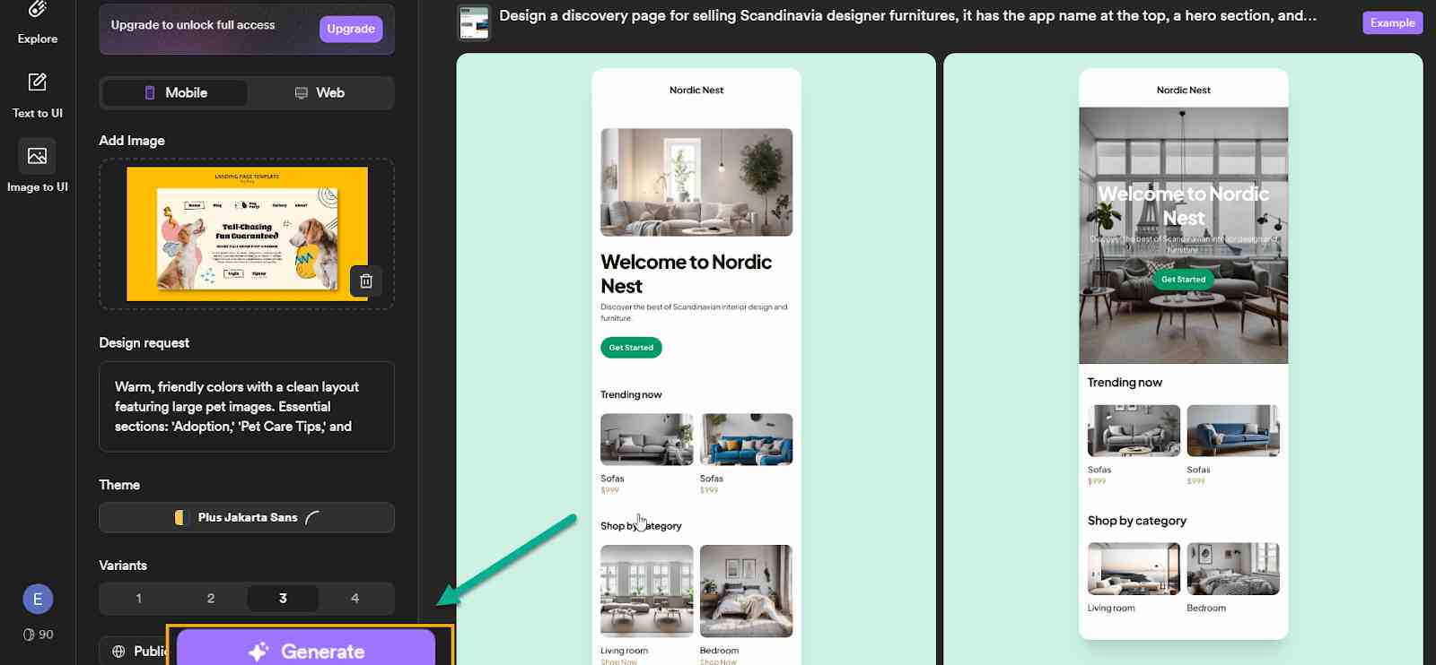 How To Use Galileo AI To Generate UI Designs
