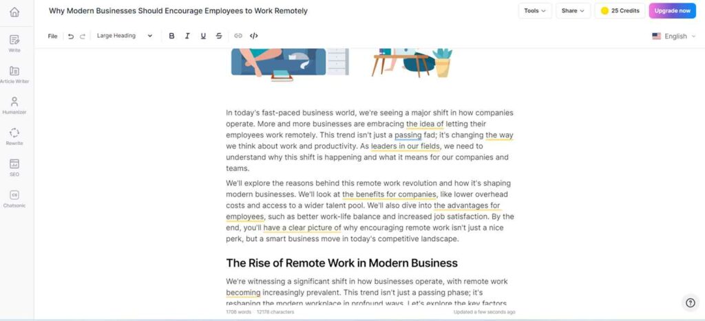How to Generate SEO-Friendly Blog Posts with Writesonic AI