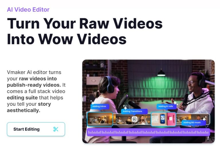 Vmaker AI Review: The Ultimate Video Editing Companion