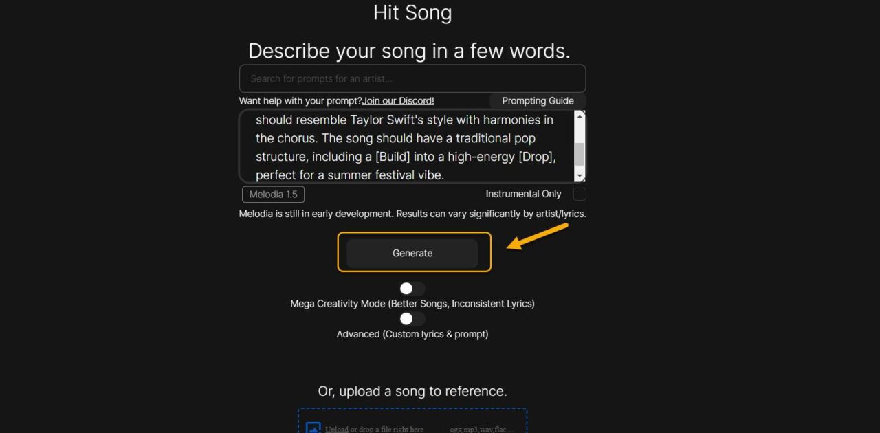 How to Make a Song From Prompt With Sonauto AI