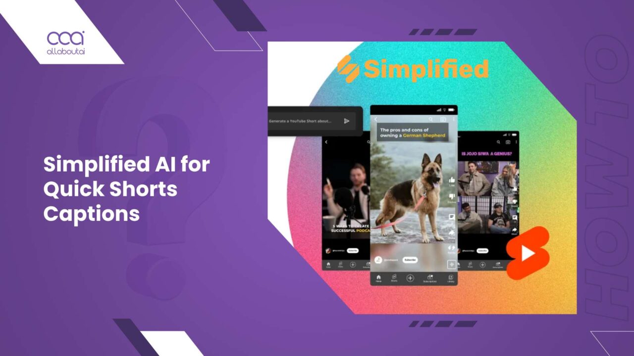 How to Add Captions to YouTube Shorts Using Simplified AI