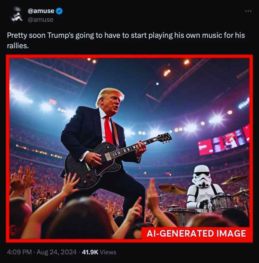 Election 2024 Through AI Memes: Humor and Viral Moments