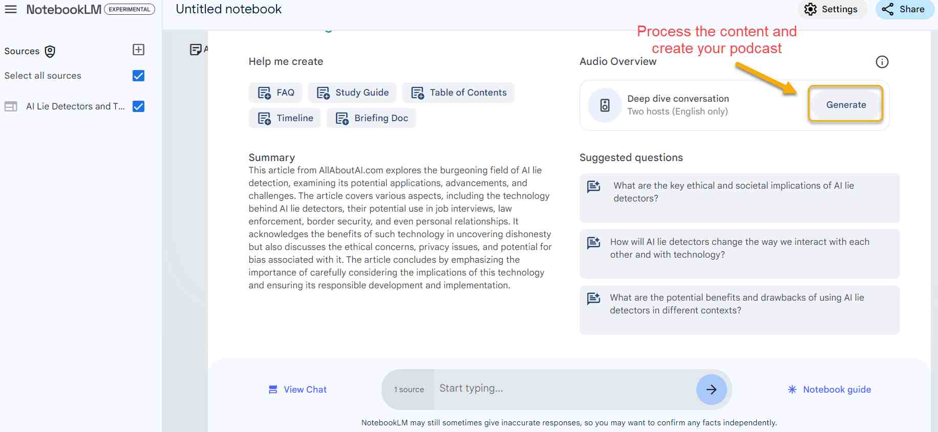 How to Use NotebookLM to Turn Any Article Into a Podcast