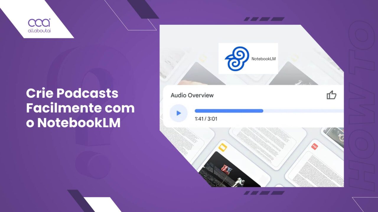 Como Usar o NotebookLM para Transformar Qualquer Artigo em um Podcast