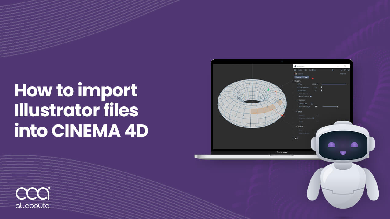 How to Import Illustrator Files into CINEMA 4D