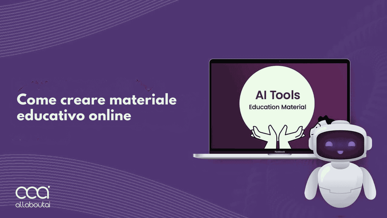 Come creare materiale educativo online?
