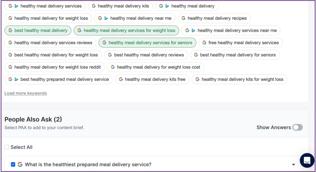 AI Keyword Research for Food Delivery Business Owners With KIVA | 13 Steps