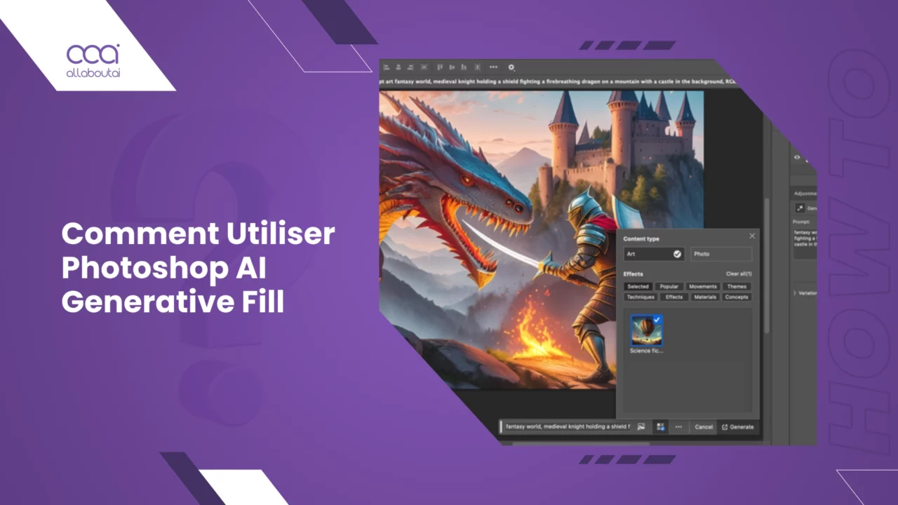 Comment Utiliser Photoshop AI Generative Fill en Quelques Minutes