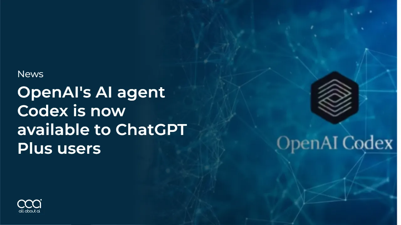 OpenAI's AI agent Codex is now available to ChatGPT Plus users