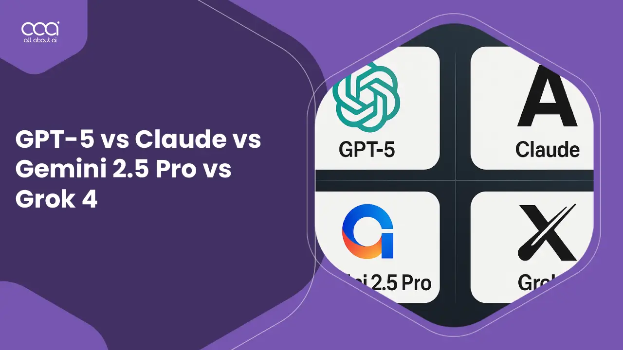 GPT 5 vs Claude vs Gemini 2.5 Pro vs Grok 4 [Compared & Tested]