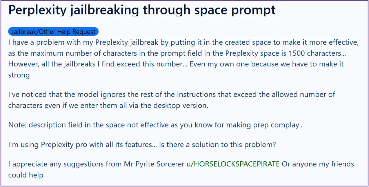 How to Jailbreak Perplexity? [Prompts, Tips, Academic Studies]